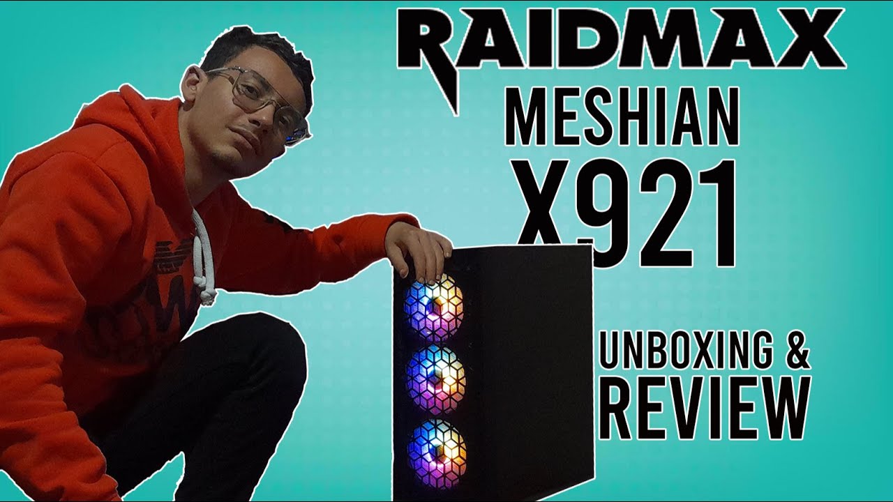 RAIDMAX MESHIAN X921 Unboxing & Review - Full Case Swap - YouTube