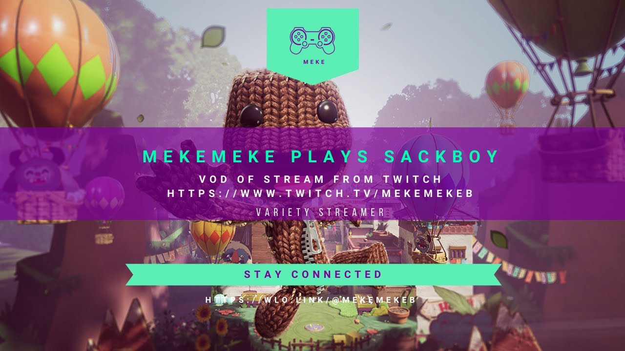 A Demon in the Sack(boy) | Sackboy: A Big Adventure Sunday Twitch ...