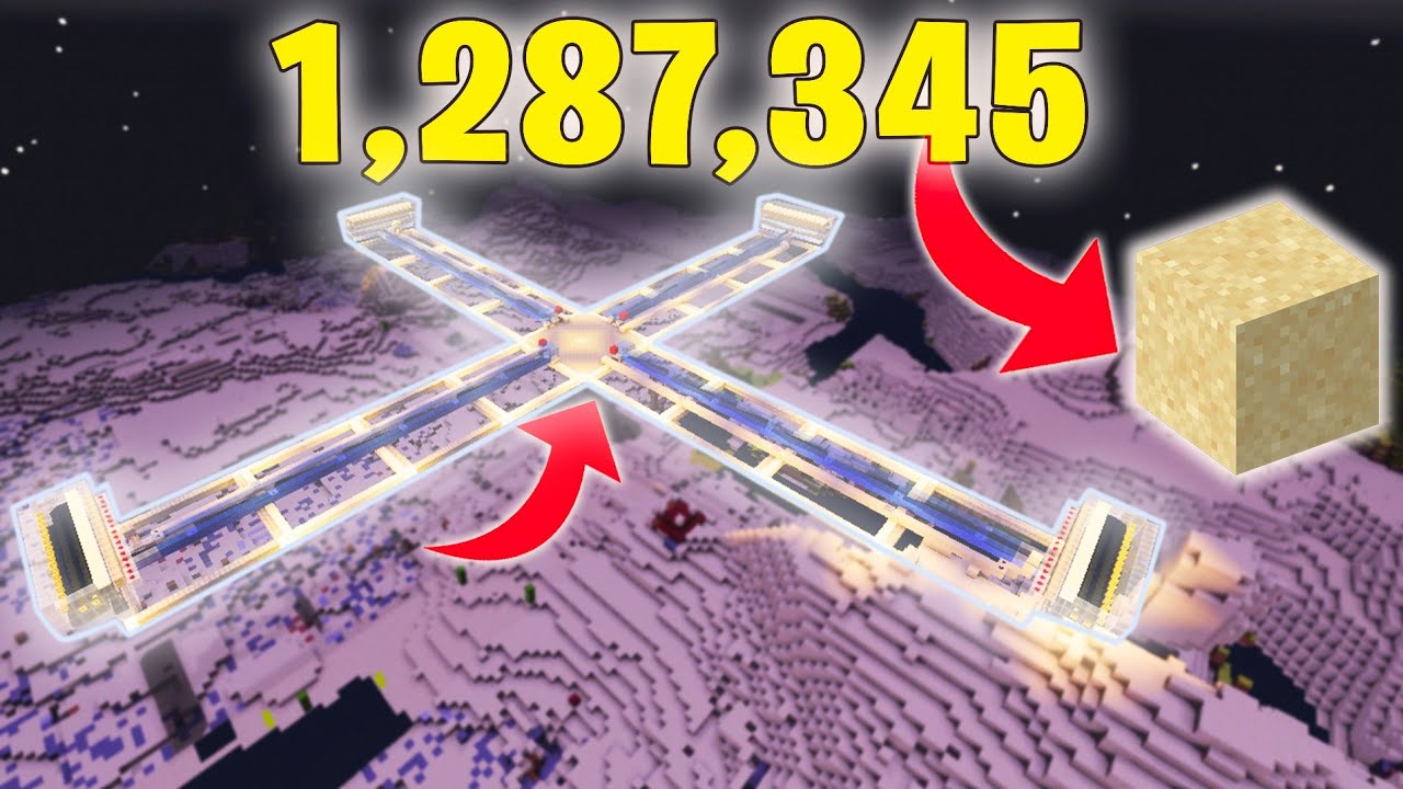 This Is How I GOT MILLIONS BLOCKS of Sand In Minecraft ...