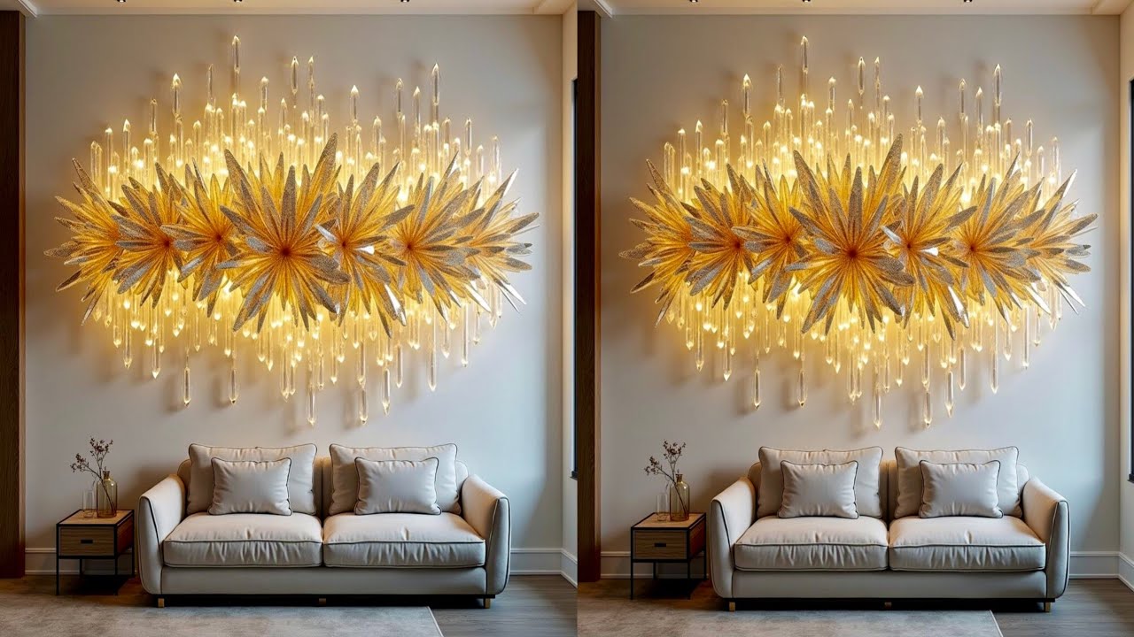 LIGHTING WALL ART 💞| CRAFTING |DIY | CRAFT | CRAFT PIXIES - YouTube