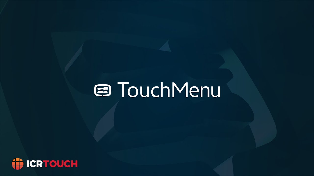 TouchMenu | ICRTouch - YouTube