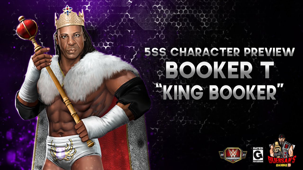 Character Preview: Booker T "King Booker" Gameplay! / WWE Champions 😺 ...