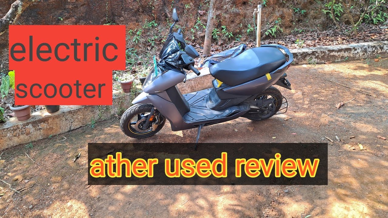 ather used review/ather electric scooter// - YouTube