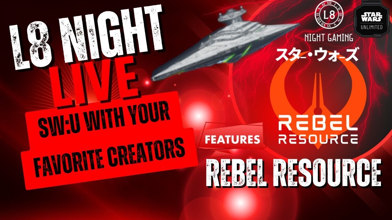 L8 Night Live! ft/ Rebel Resource - YouTube