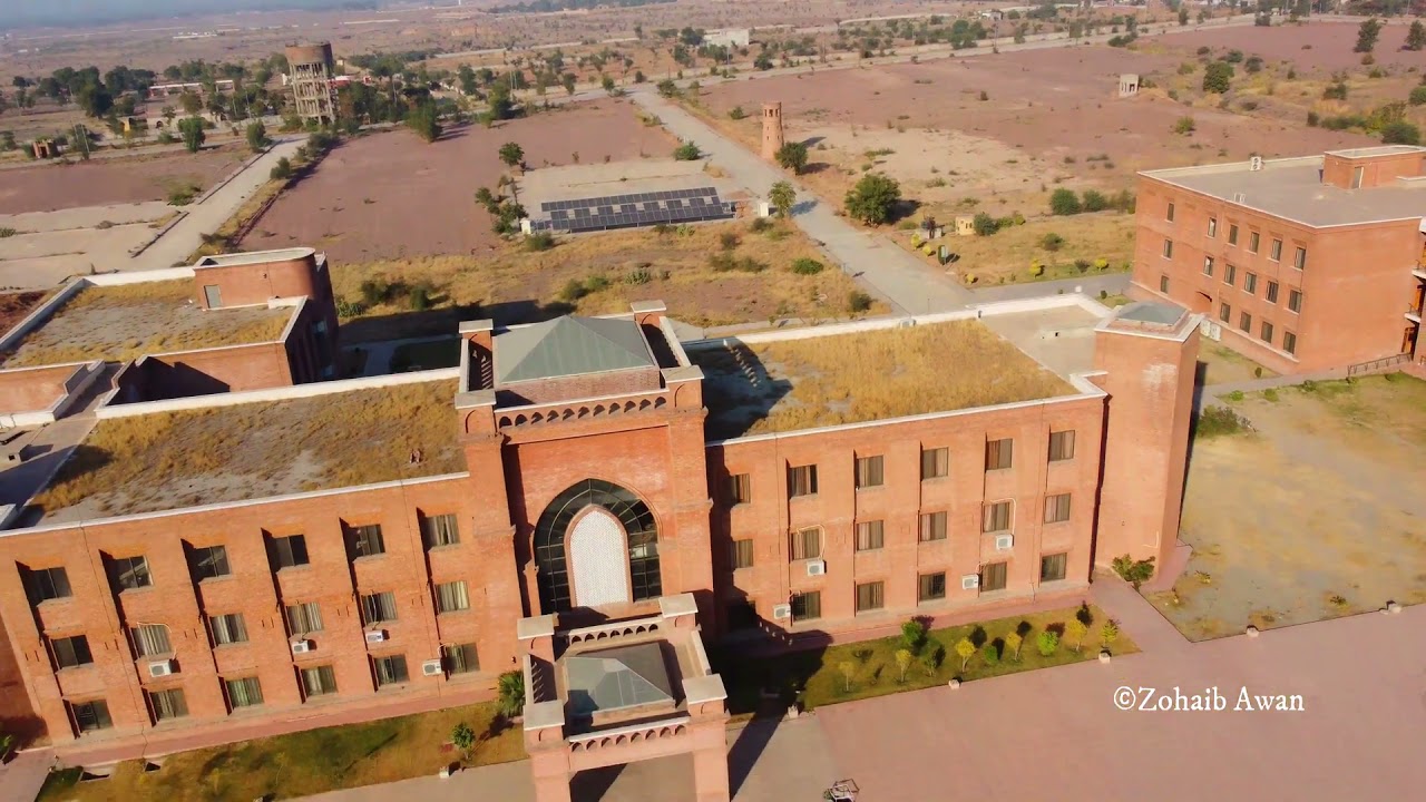 UET Peshawar (Jalozai Campus) Captured by Drone - YouTube