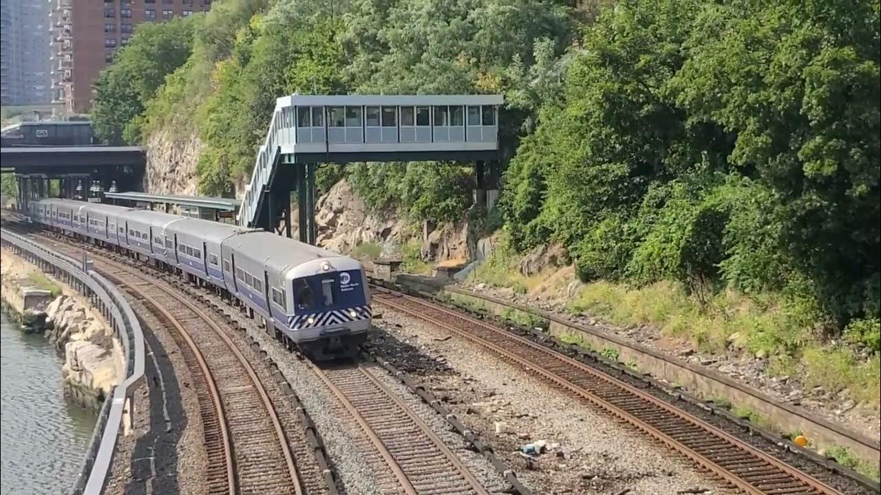 Metro North M3A at Marble Hill Station - YouTube
