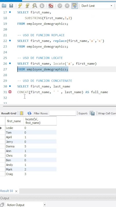 Domina La Función Concat En Mysql En Solo 1 Minuto Tutorial Mysql Shorts Short Mysql Youtube