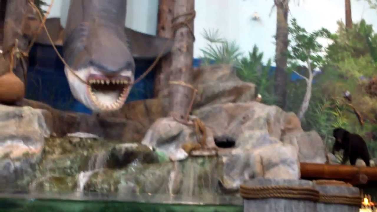 bass pro shop display - YouTube