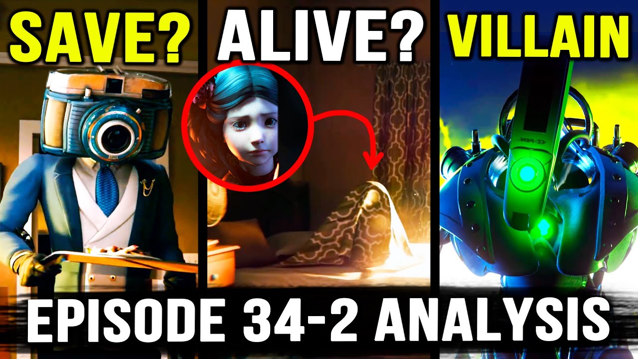COMMANDER'S DAUGHTER SURVIVE?! Skibidi Toilet Multiverse 34 Analysis ...