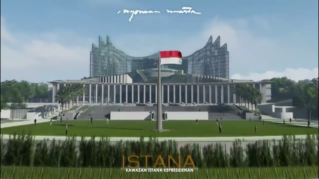 Indonesian new capital presidential palace 😱😍 Istana Kepresidenan di ...