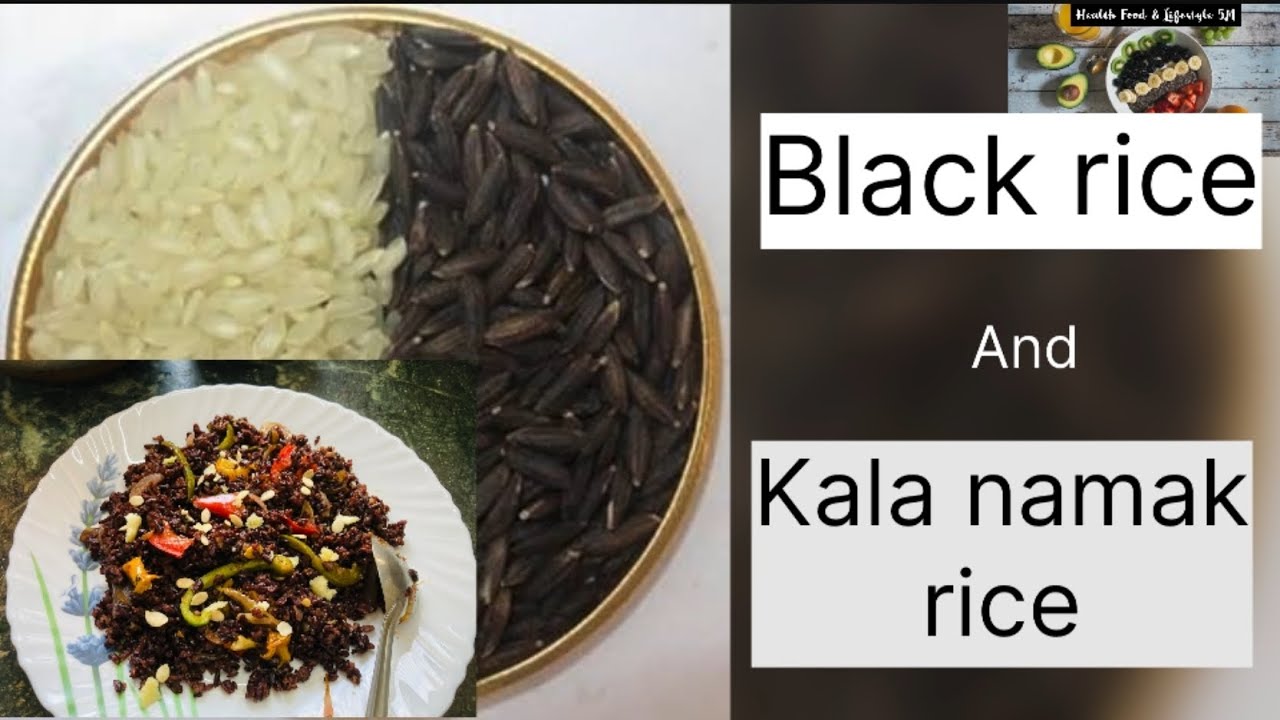 Black rice | Kala namak rice | forbidden rice | Emperor’s rice | black ...