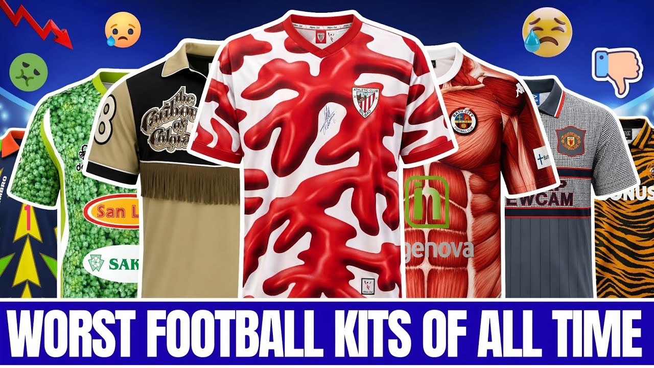 Top Worst & Most Controversial Football Jerseys Ever Released - You won ...