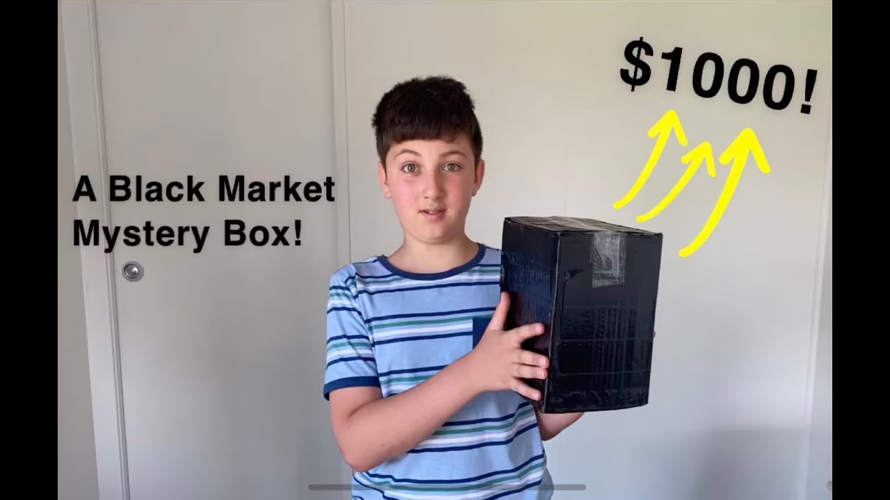 A Black Market Mystery Box!! - YouTube