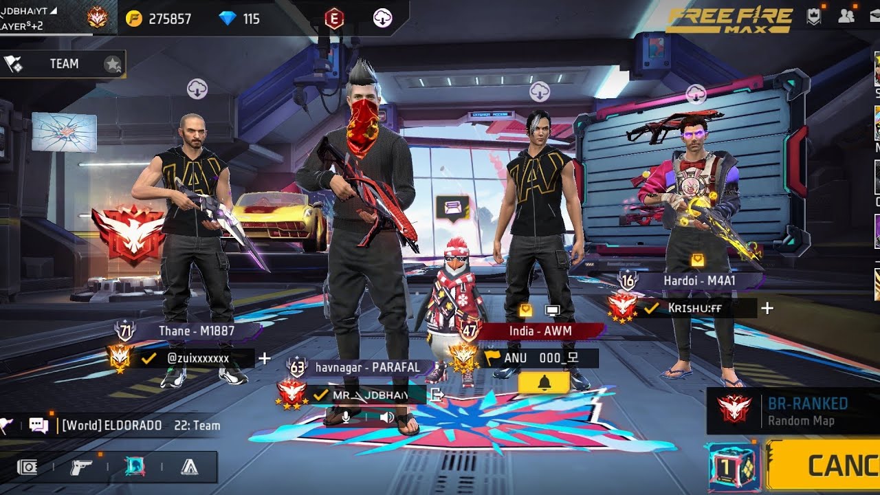 Chalo dosto free fire India 🔥 khelte hai 👍 ।। Free fire mex Live with ...