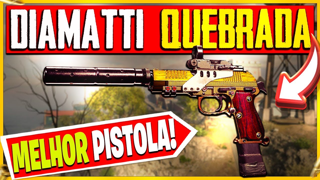 A DIAMATTI É A MELHOR ARMA DO WARZONE PARA JOGAR DE CONTROLE! MELHOR ...