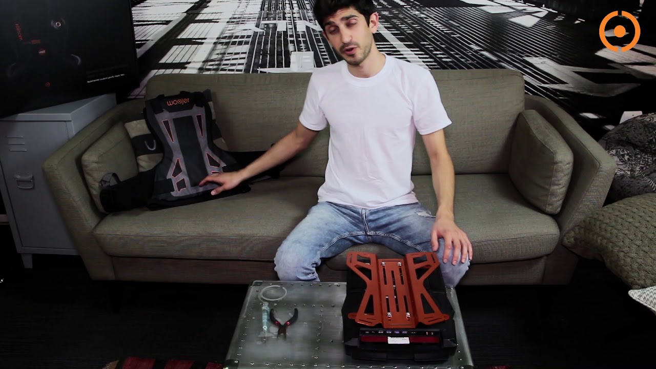 How to assemble the PC Mounting Rig Woojer Vest - YouTube