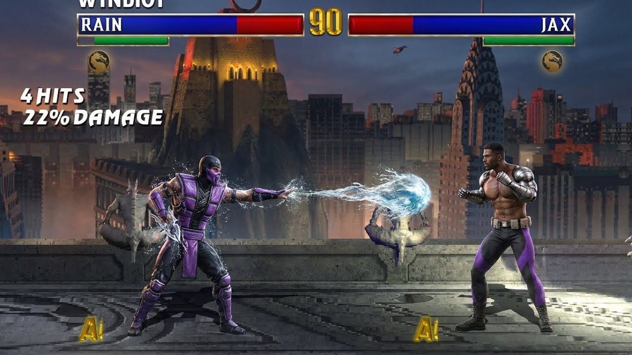 MORTAL KOMBAT TRILOGY REMAKE Beta teste! Rain MK3 Gameplay - YouTube