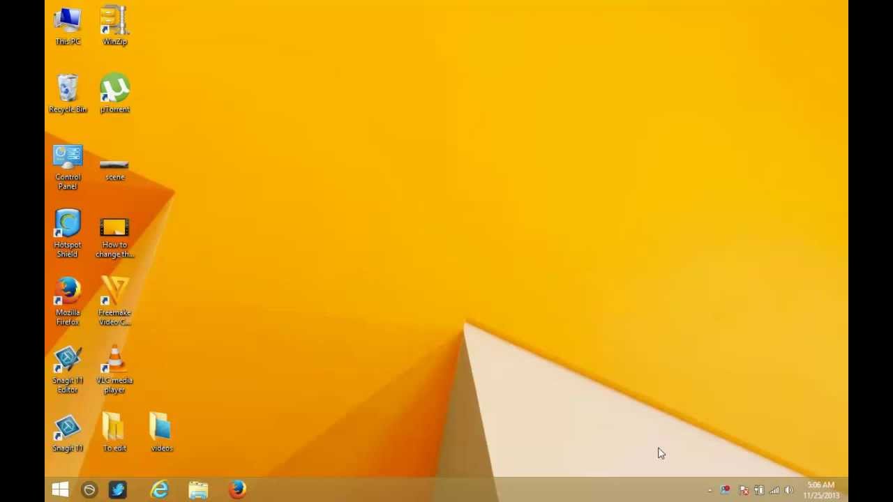Complete Beginners video tutorial for windows 8.1 - Part 7: Create a ...