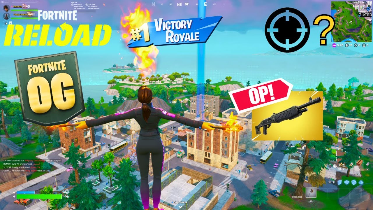 High Elimination Fortnite Reload | OG Gameplay (Controller) - YouTube