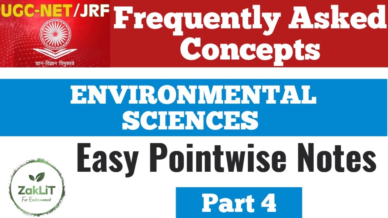 🔴Pointwise Notes Revision UGC NET EVS_Part 4 - YouTube