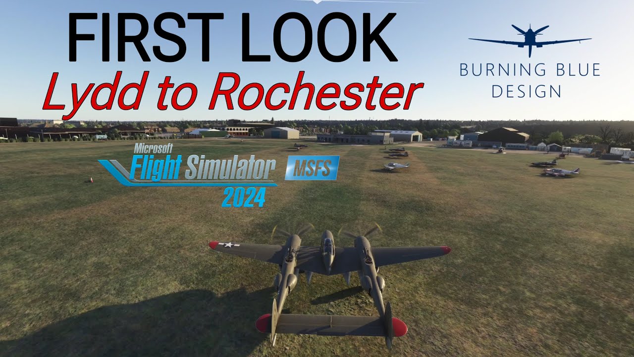 FIRST LOOK - Lydd Airport - Cliffs of Dover - Rochester Airport - YouTube