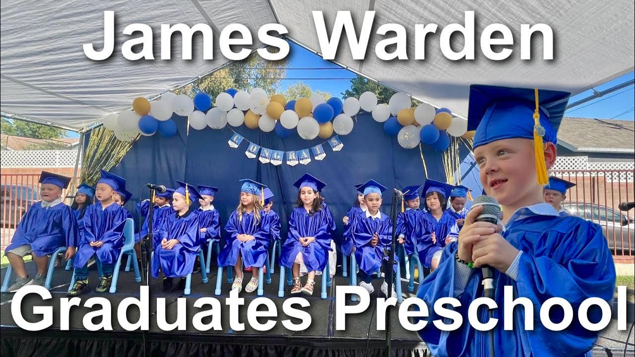 James Warden Graduates Preschool - YouTube