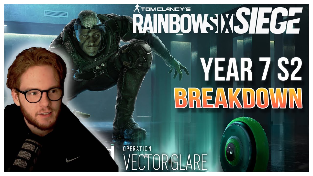 R6 Vector Glare Reveal BREAKDOWN | Rainbow Six Siege - YouTube