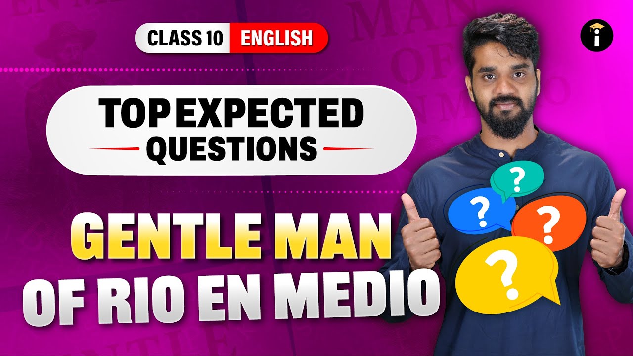 💡 Gentle Man of Rio En Medio — Smart Tips to Score Full Marks 🏆 - YouTube