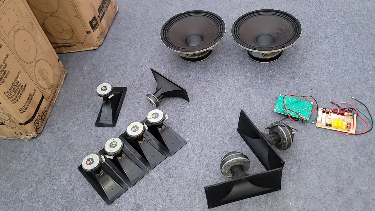 Bộ loa bass trép rời EV bãi usa. trép kèn 2414H mexico. Lh 0966.812.781 ...