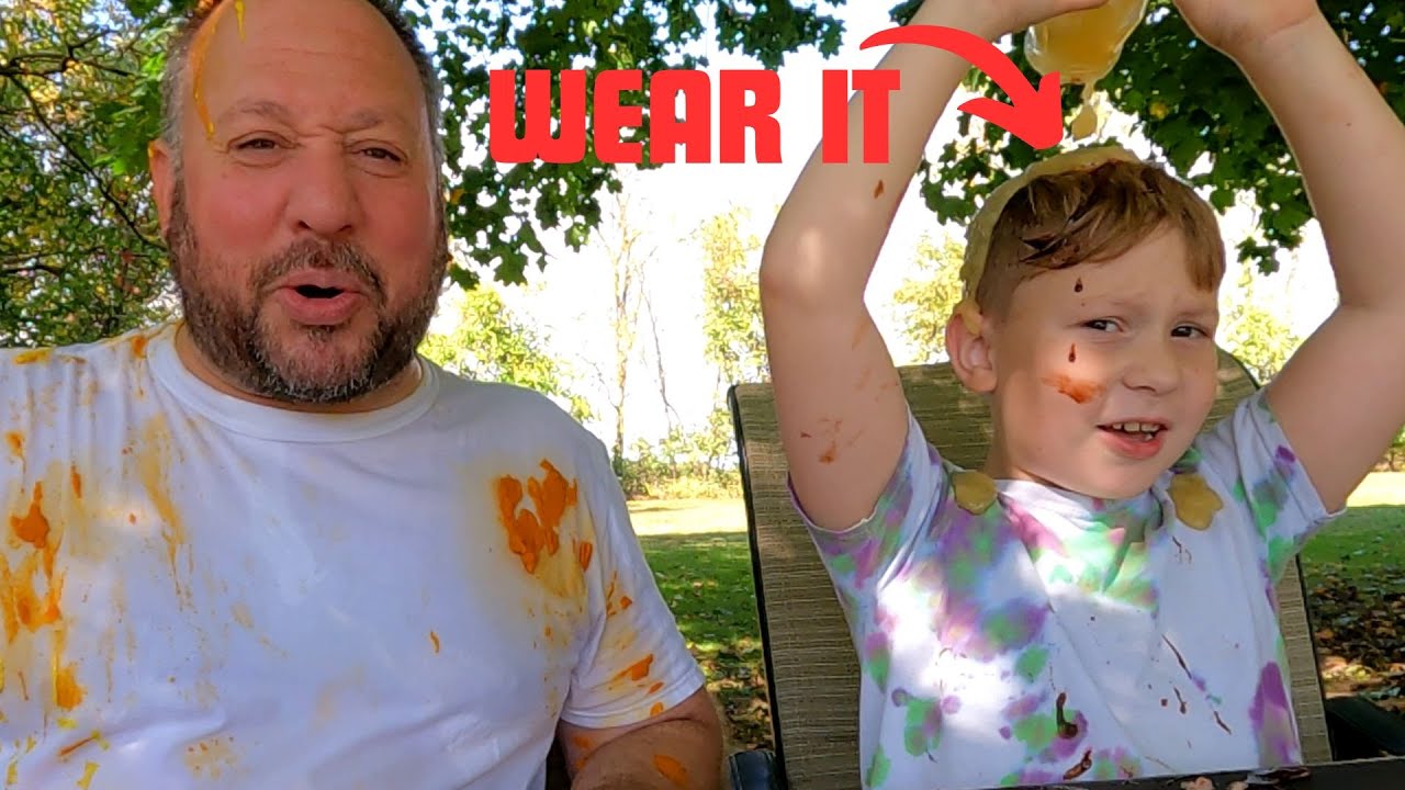 The Ultimate Eat It or Wear It Challenge: Who Will Survive the Mess ...