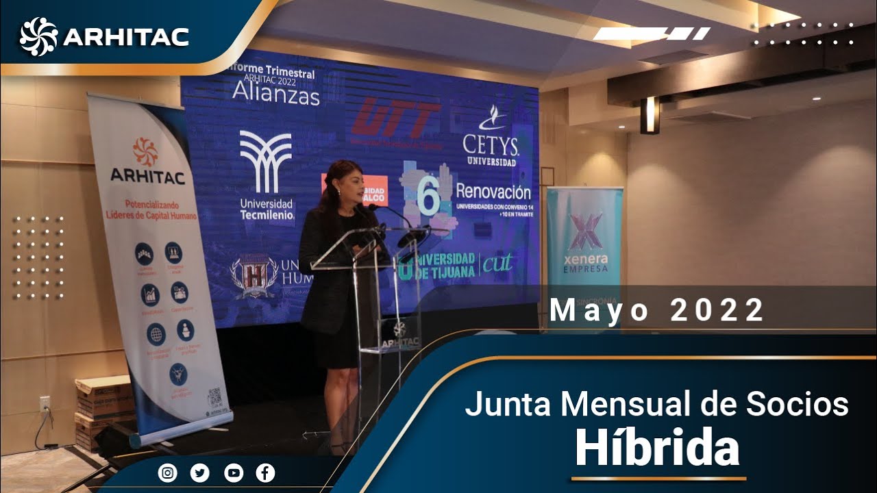 Junta Mensual de Socios | Mayo 2022 - YouTube