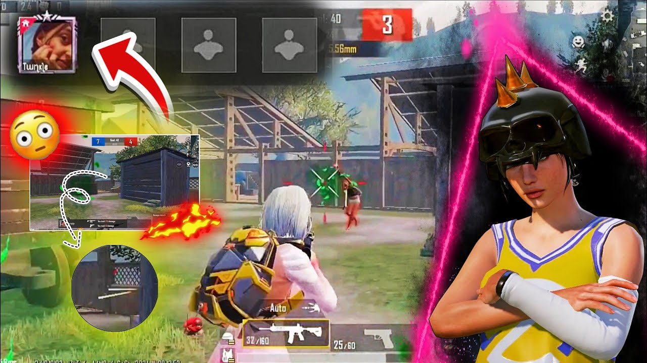 This Random girl GAMEPLAY is Much Better than some Girl Streamers ☠️ ...