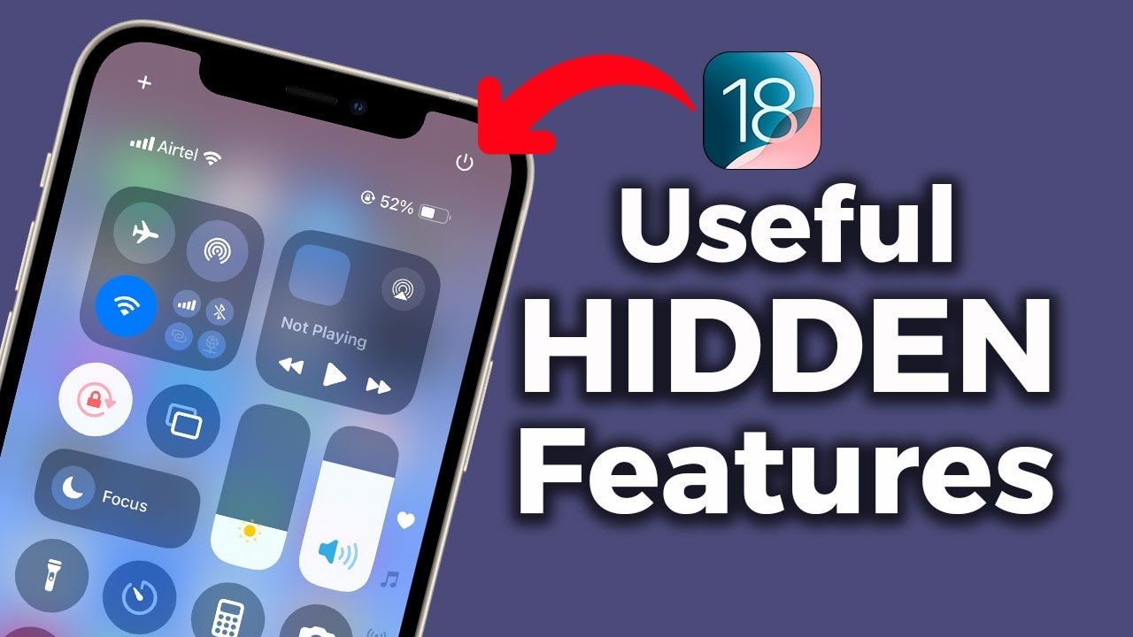iOS 18 Features You Should Definitely Know! Apple info - YouTube