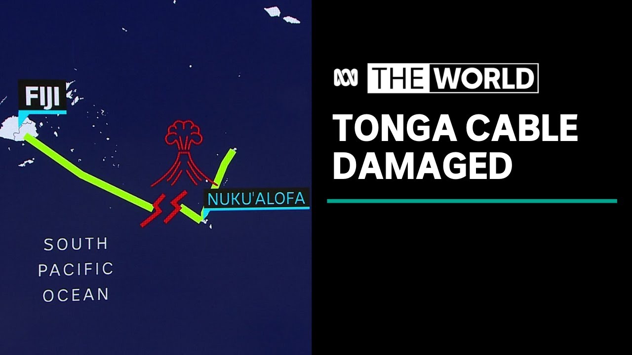 Key Tonga communications cable reported severed as a result of volcano ...