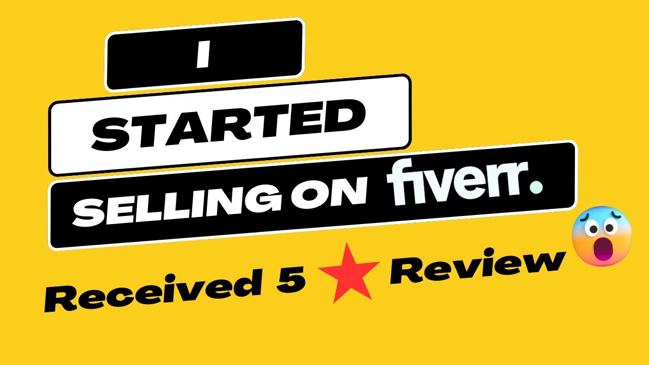 My Journey on Fiverr, Received 5 ⭐ Review 😍 - YouTube