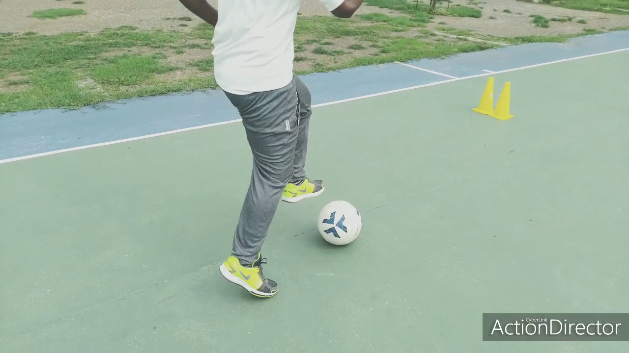 How to do dribble in Football - YouTube