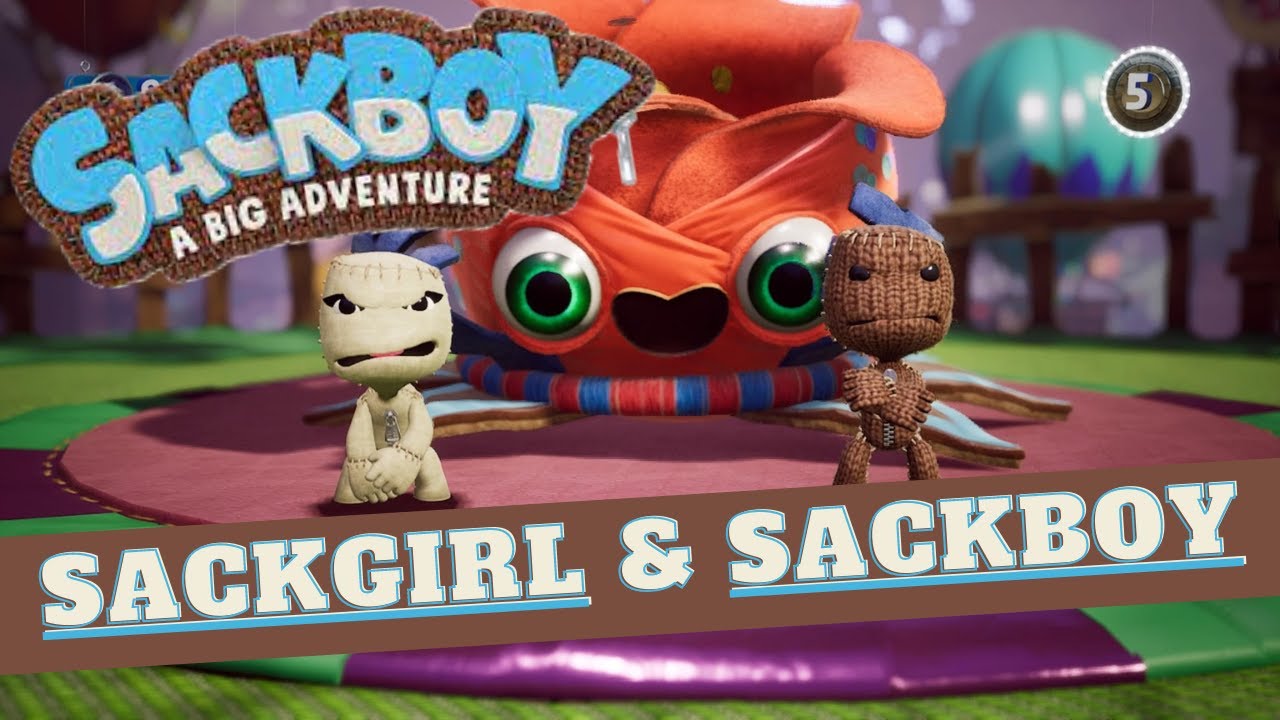 Sackboy A Big Adventure Co-op – A Couples Co-op Adventure- Part 1 - YouTube