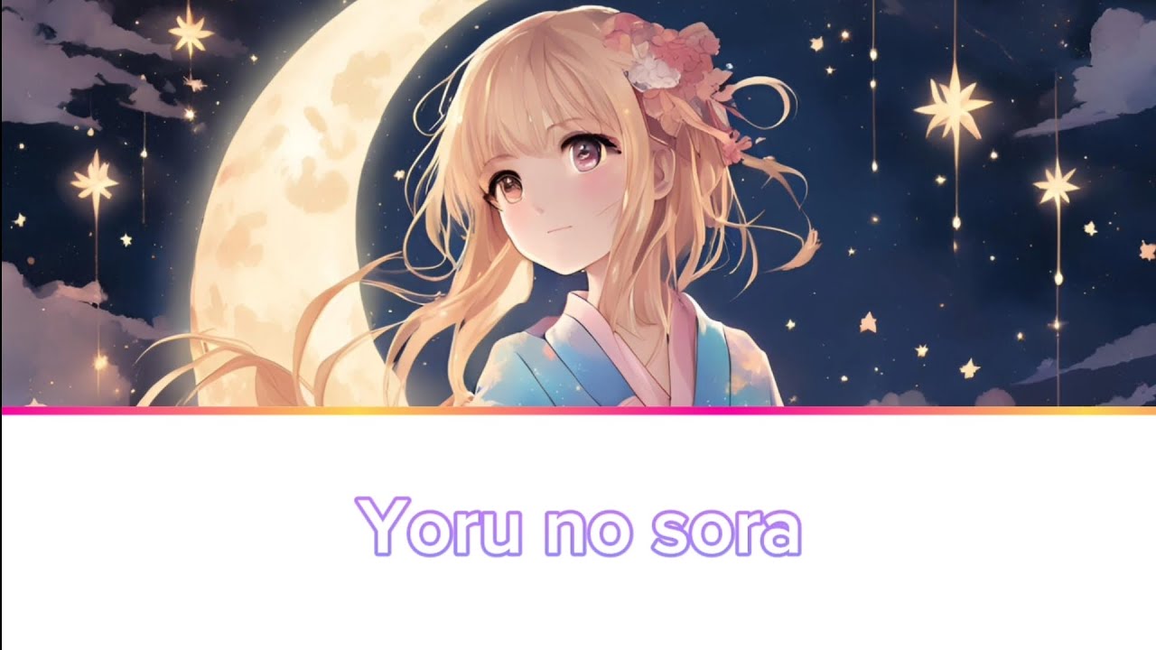 Yoru no sora | Japanese ai song made by setsunaa | Romanji lyrics - YouTube