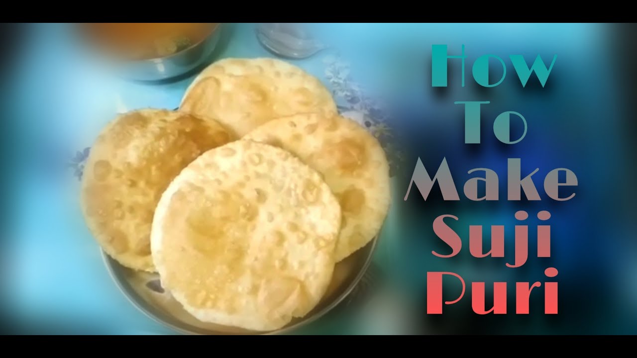 How To Make Suji Puri With My Own Recipe // Cooking With Reshmi ...