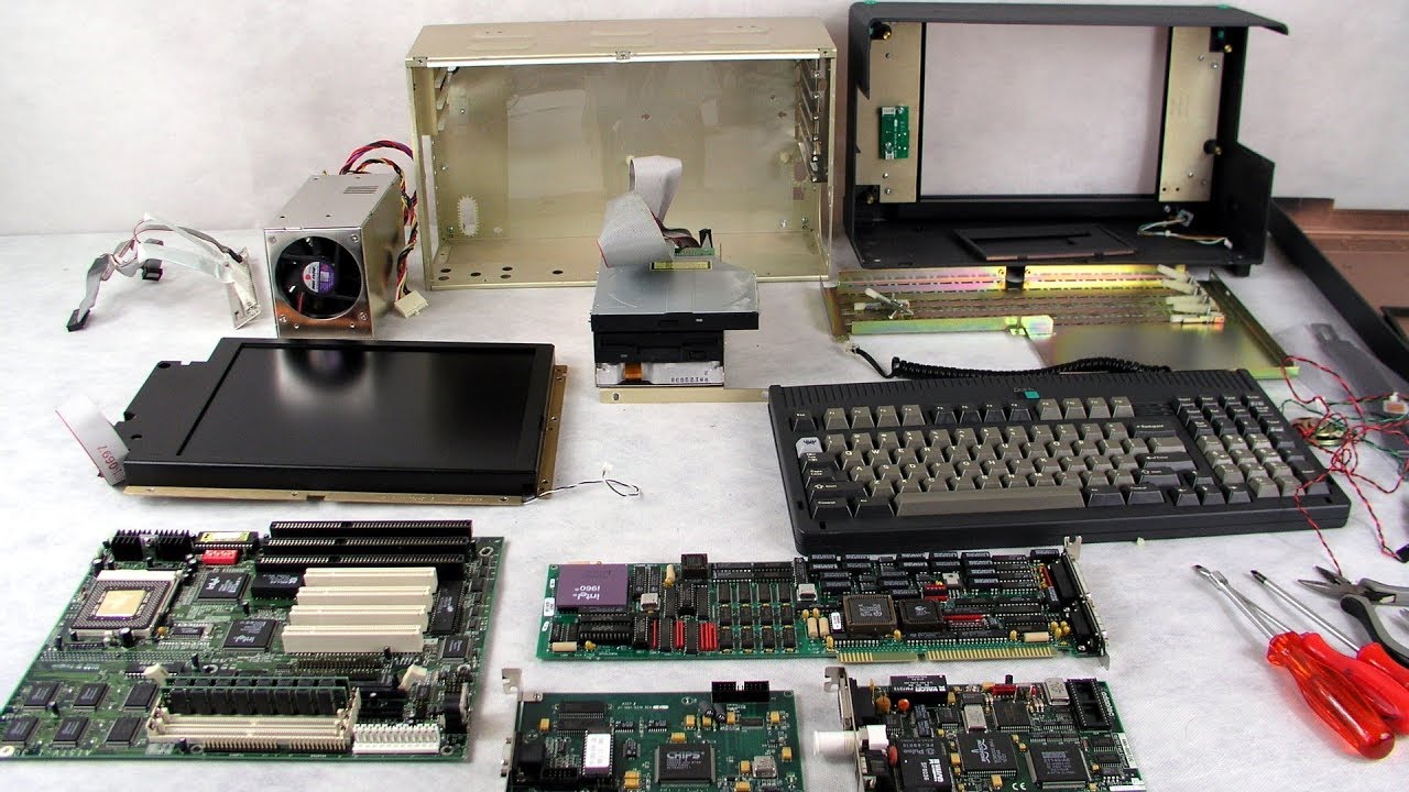 Retro PC: Dolch PAC 64 portable computer complete teardown - YouTube