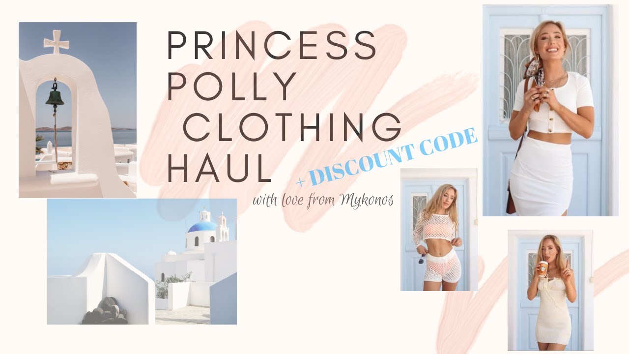 $500 Princess Polly Try on Haul + Discount Code - YouTube