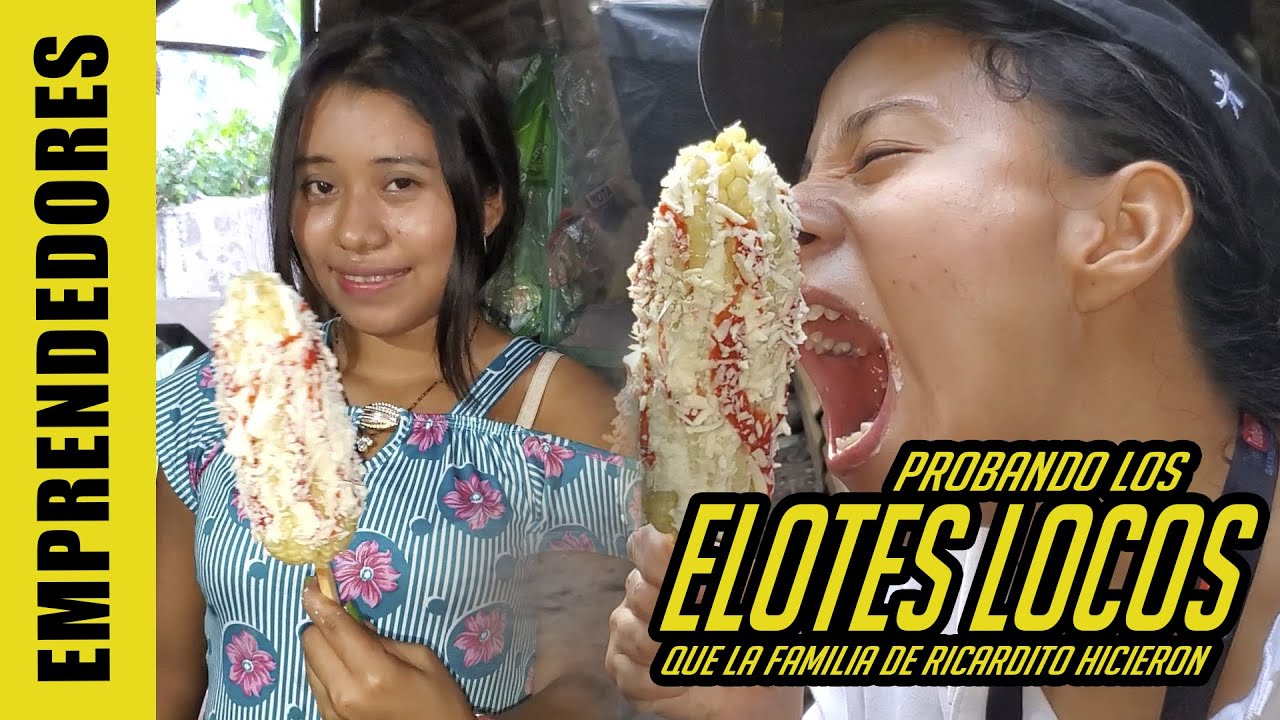 Comiendo los elotes locos con Ricardo y su familia | Youtubero ...