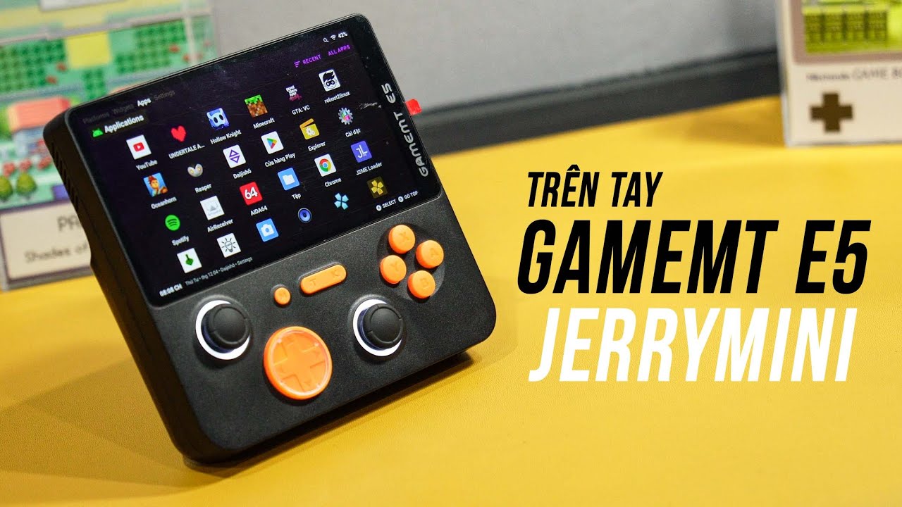 Máy điện tử cầm tay GameMT E5 Jerrymini Prototype - YouTube
