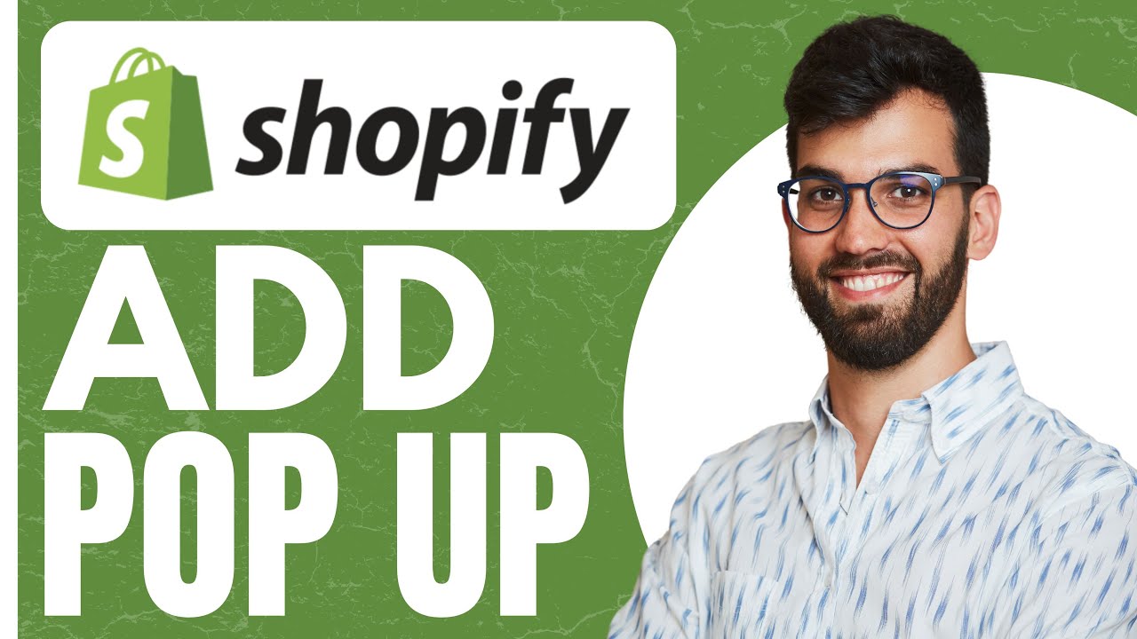 Add Pop Up On Shopify - QUICK & EASY How To (2024) - YouTube