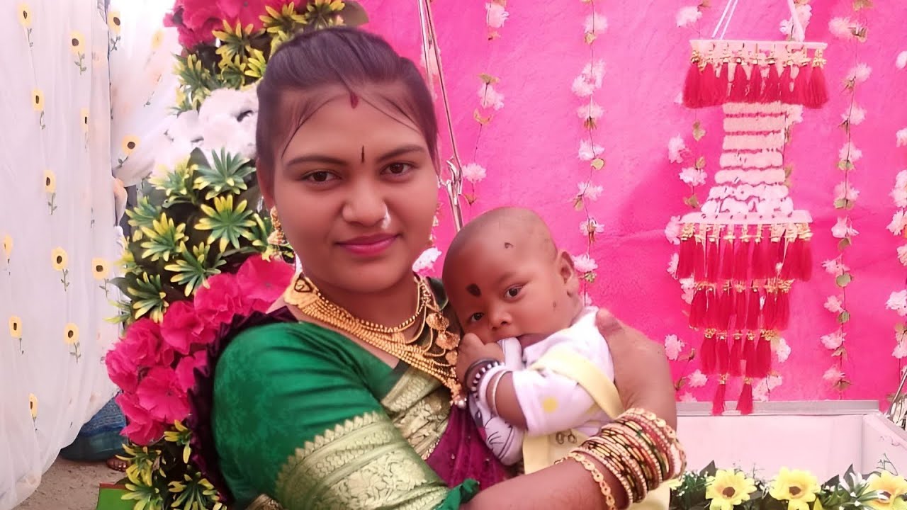 Naming ceremony | My Grandson Anishk | Namkaran सोहळा #chiranjiv # ...