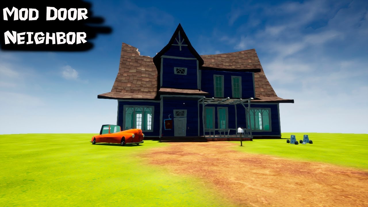 Mod Door Neighbor - Hello Neighbor Mod Kit - YouTube