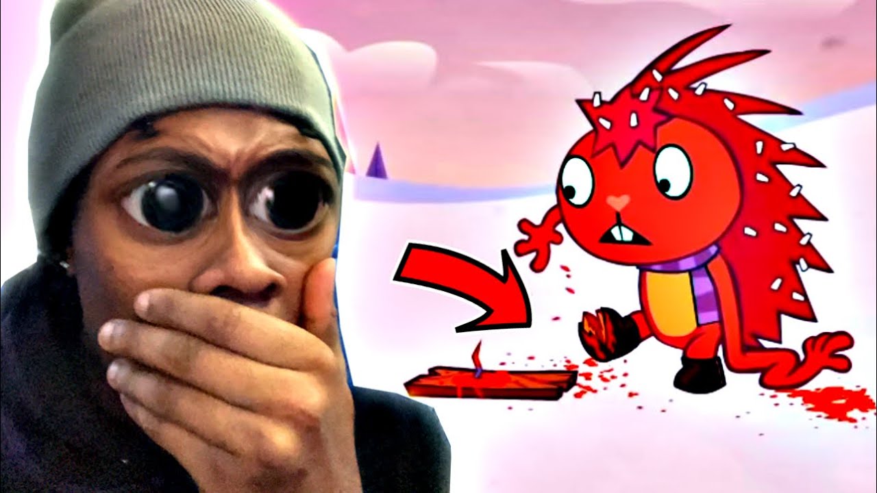 NAH FLAKY WENT OUT SAD 💔 Happy Tree Friends - Ski Ya Wouldn't Wanna Be ...