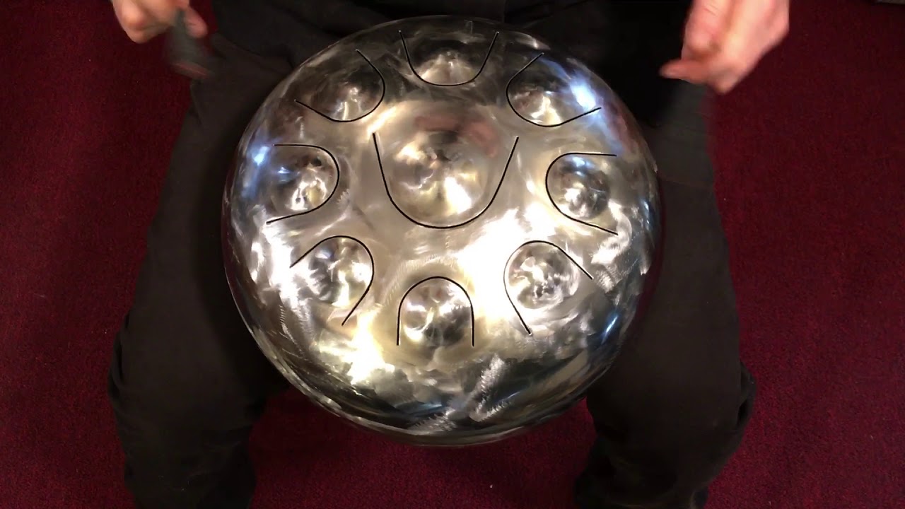 Celtic D minor and Hijaz scale Double Sided polished 18 tongue steel ...