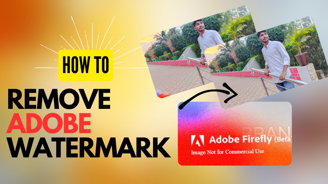 Remove Adobe Watermark | remove Adobe Firefly Watermark in 2023 Hindi ...