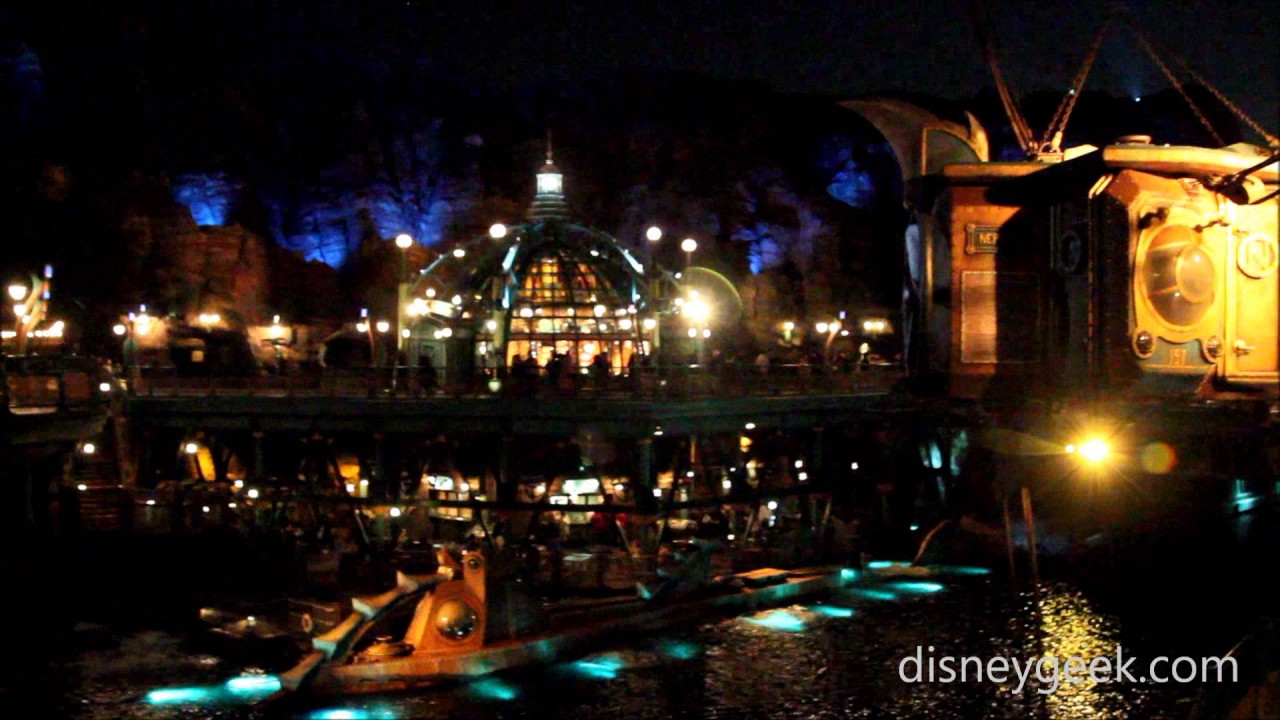Tokyo DisneySea: Mysterious Island at Night - YouTube